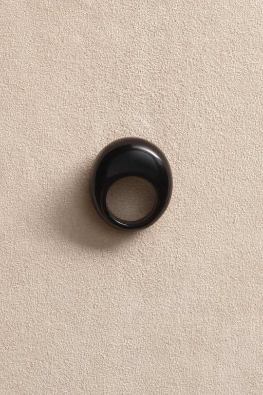 Medium Jade Donut Ring | Sophie Buhai